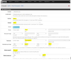 PFsense port forwarding : complete guide - idevopz